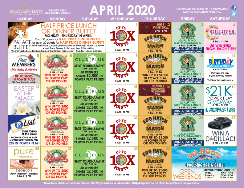 Promotions | Palace Casino Resort